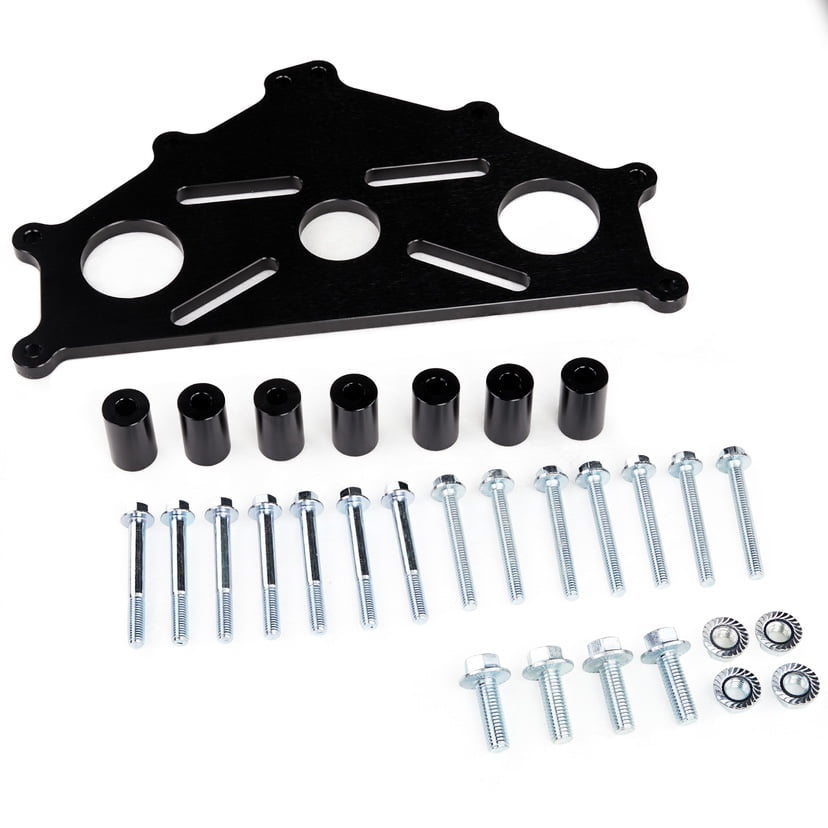 Ktaxon Engine Safe Stand Adapter Plate Compatible with Chevy Small/Big ...