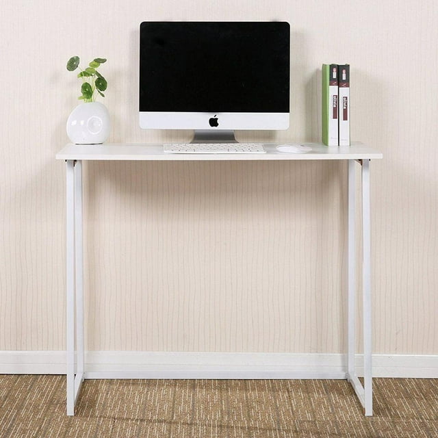 Ktaxon Folding Writing Computer Desk Home Office Study PC Writing Table ...