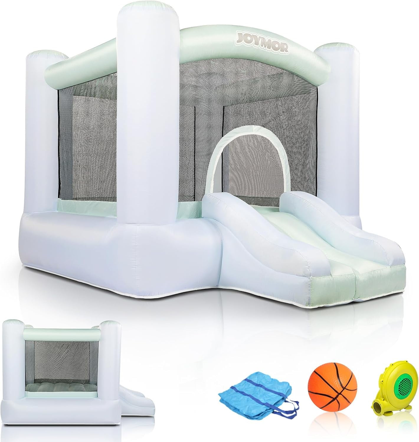 Ktaxon Grandient Style 3-in-1 Inflatable Bounce House for Kids 3-6 with ...