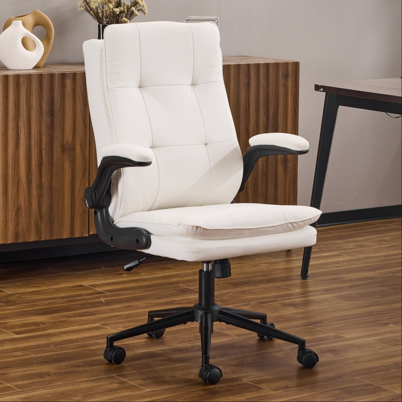 Ktaxon High Back Office Chair – Swivel Desk Chair with Wheels ...