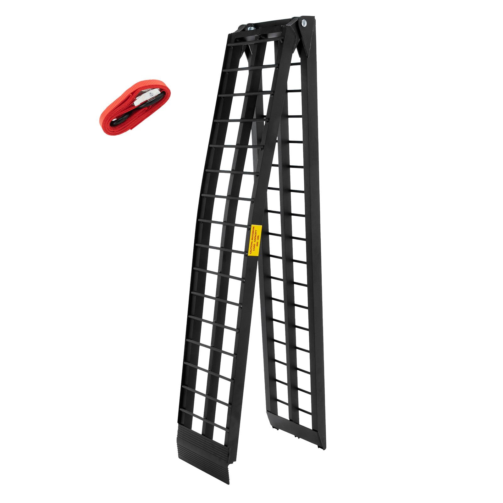Ktaxon Motorcycle Ramp for Truck, 600LBS Folding Loading Ramp, 10FT ...