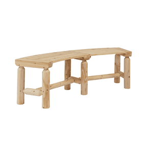 Ktaxon 50" Patio Wood Bench,All Weather Slatted Backrest Bench for Lawn ...
