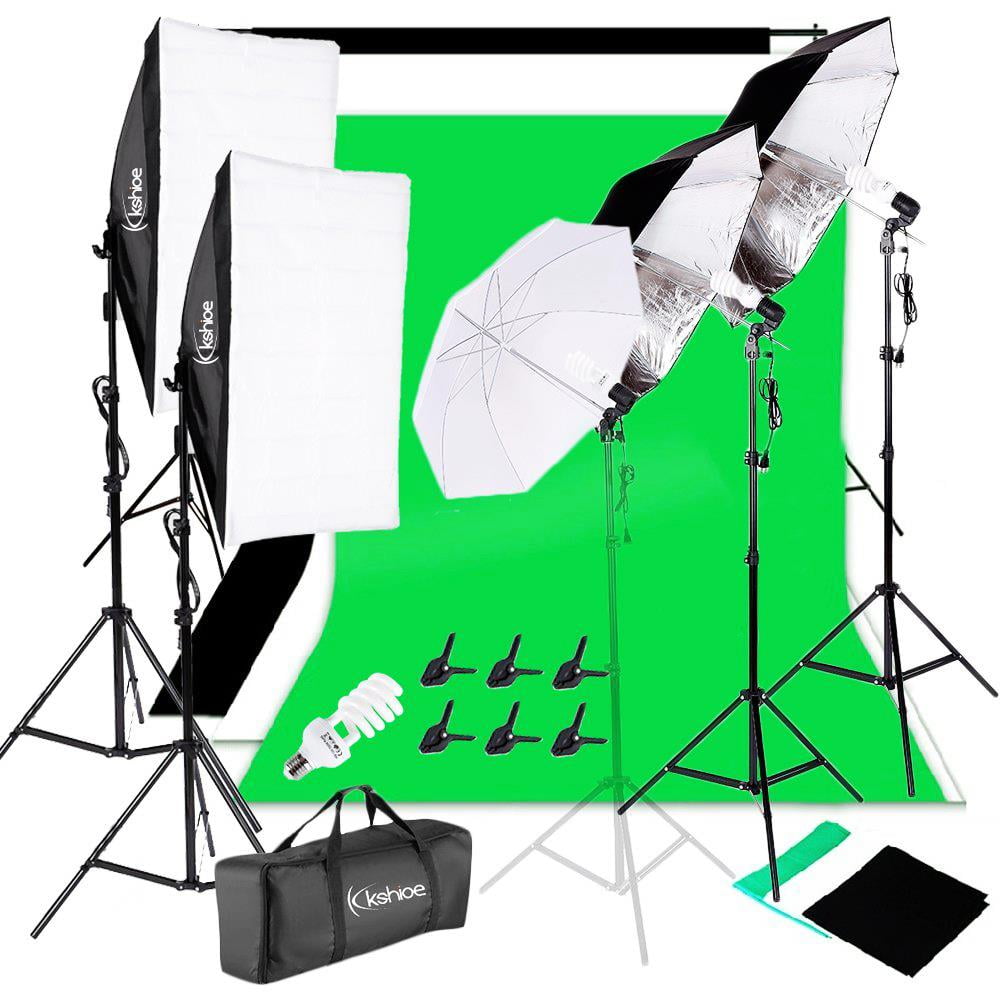 Ktaxon Professional Photo Equipment -Portable Kit w/ Umbrella Reflector ...