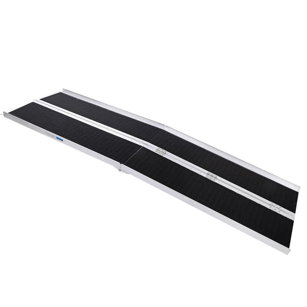 Ktaxon 8FT Portable Wheelchair Ramp, 600lb Capacity, Foldable, Non-skid ...