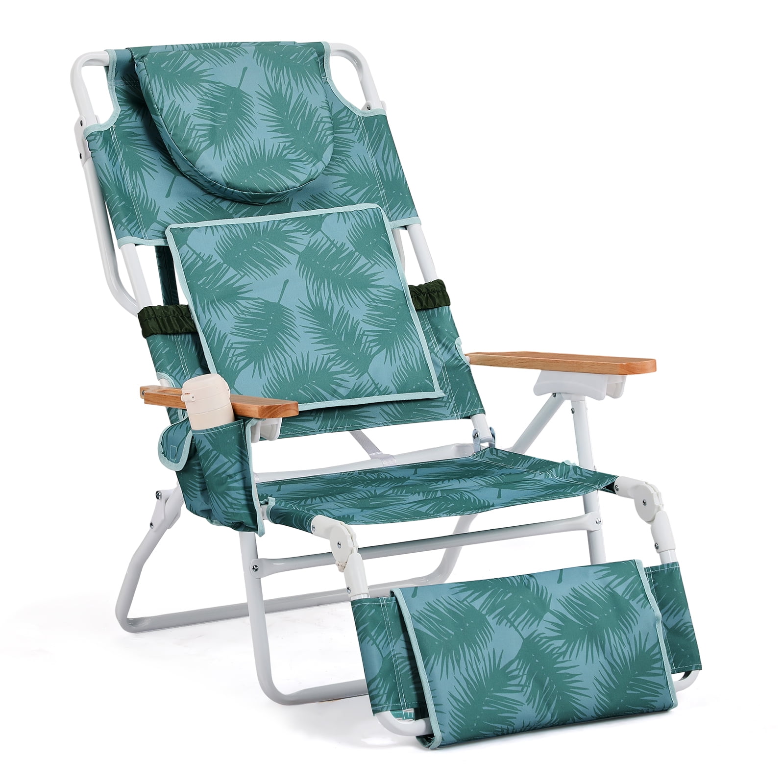 Ktaxon Premium 3-in-1 Outdoor Lounge Chair – Adjustable Recliner with ...