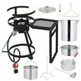 Ktaxon Propane Outdoor Fryer Kit Aluminum Frying/Boiling Turkey Fryer ...