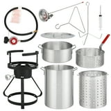 Ktaxon Propane Outdoor Fryer Kit, Aluminum Frying and Boiling Turkey ...