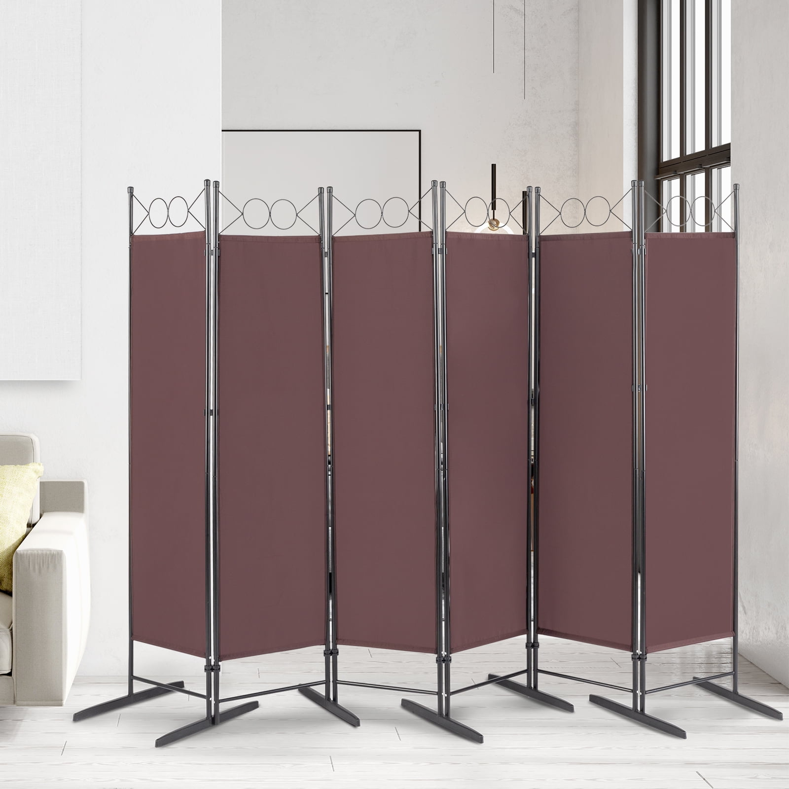 Ktaxon Room Divider Partition Folding Frame Screen Freestanding Privacy ...