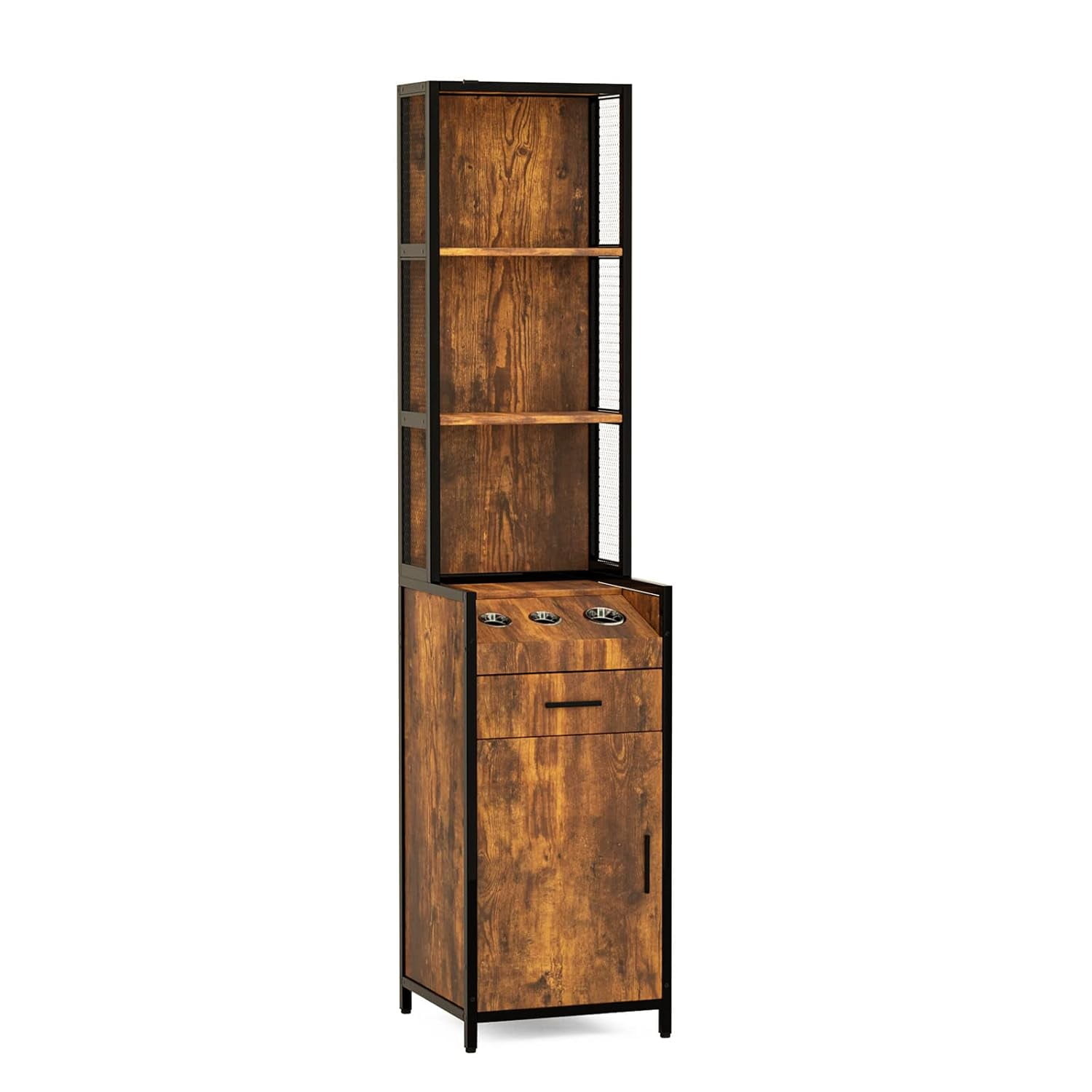 Ktaxon Salon Storage Station, Hair Styling Cabinet with 1 Drawer ...