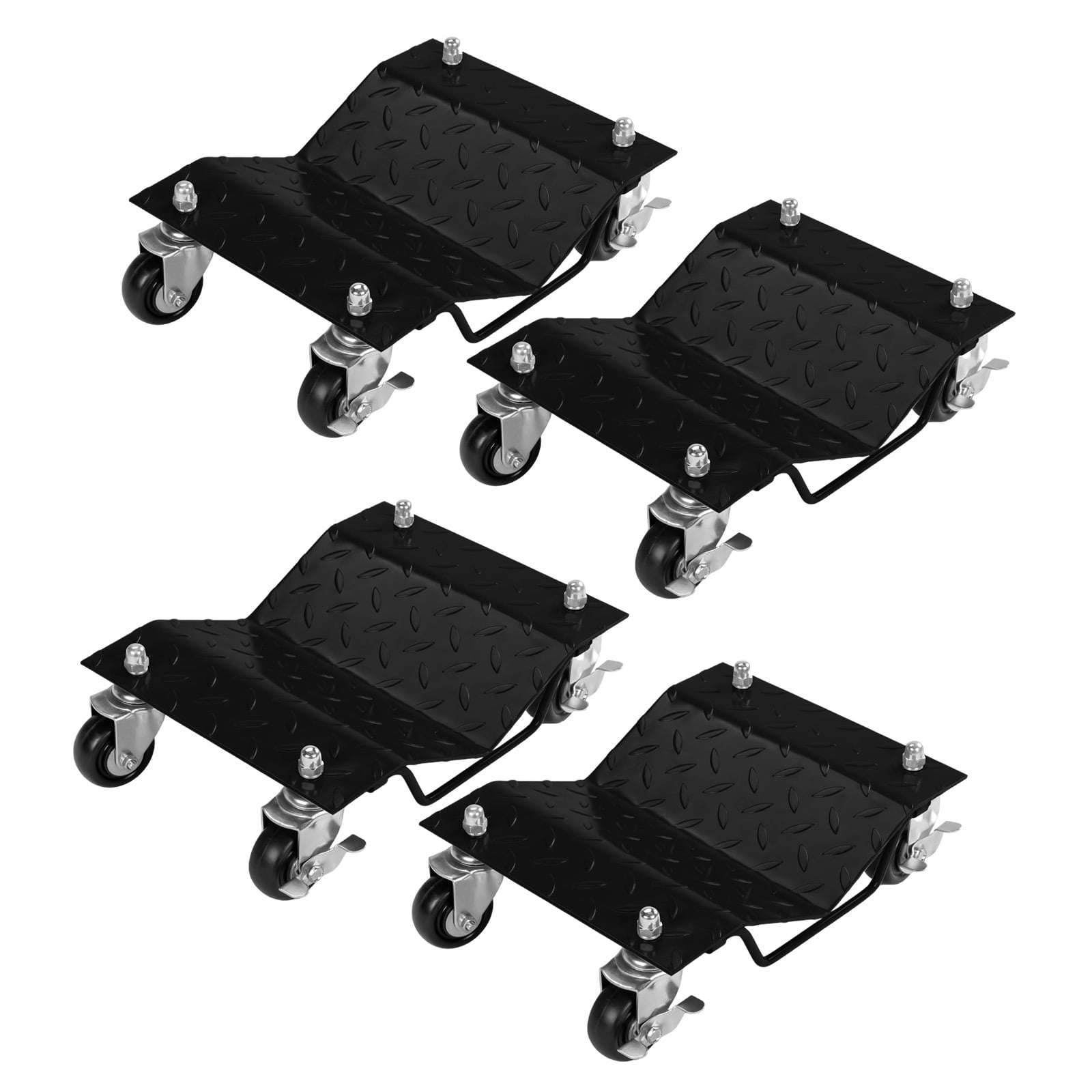 Ktaxon Set of 4, 6000LBS Capacity Car Dolly - Walmart.com