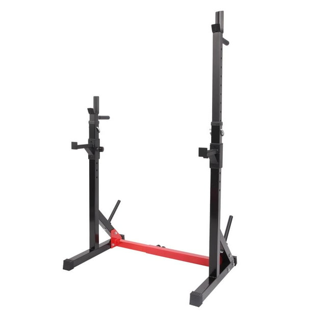 Ktaxon Squat Rack Stand, Home Gym Adjustable Barbell Weight Rack ...