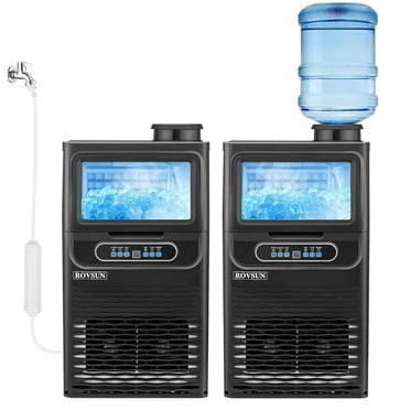 Built-in Portable Auto Commercial Ice Maker for Restaurant Bar 130lb ...