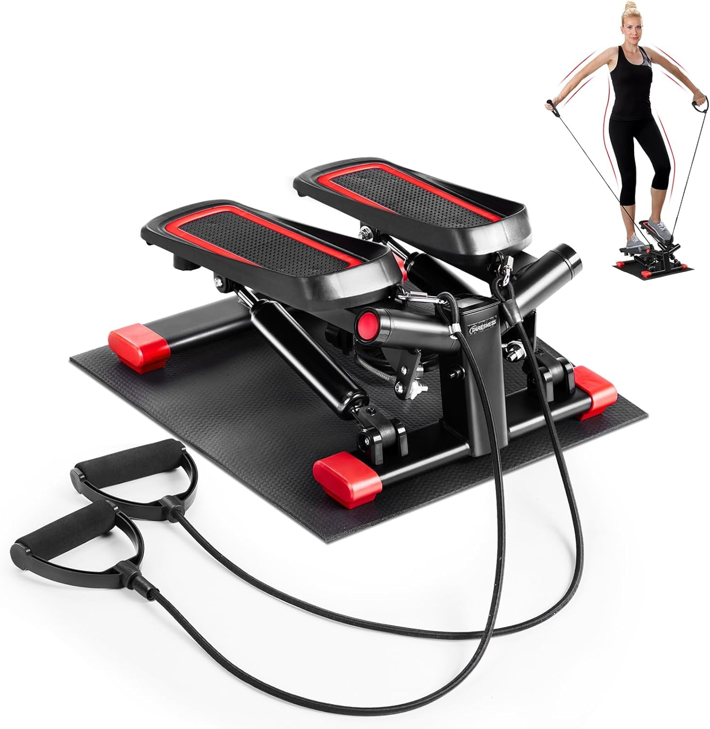 Ktaxon Steppers for Exercise at Home, Stair Stepper Mini Stepper with ...