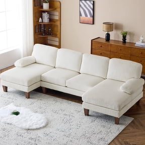 Edx 6 Seat U Shaped Modular Sectional Sleeper Sofa with Chaise ...