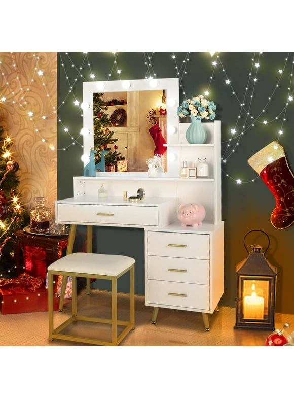 Lighted Makeup Vanity in Makeup Vanities - Walmart.com