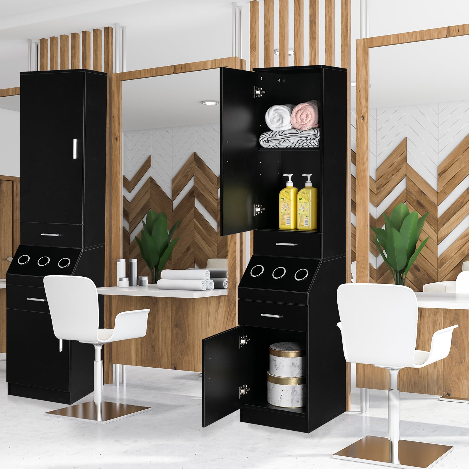 Salon Storage Cabinets