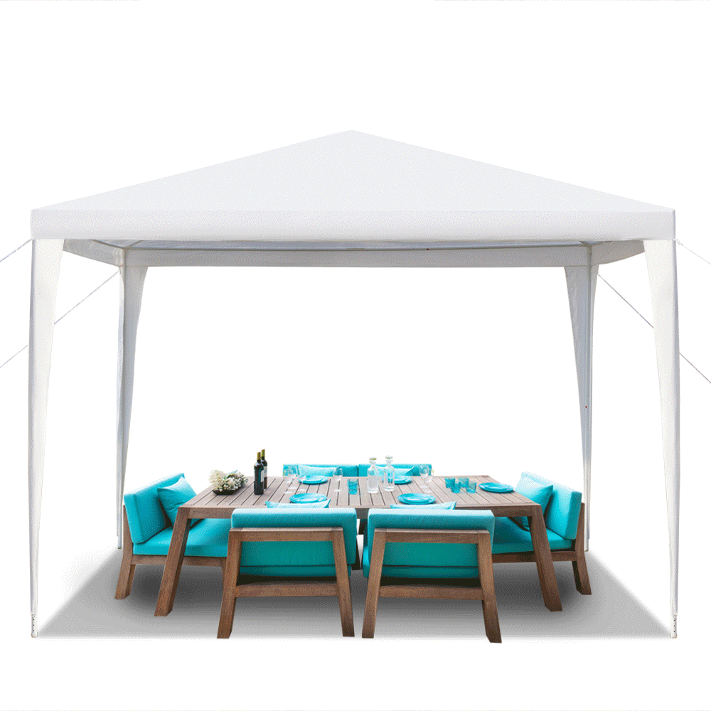 Ktaxon Wedding Canopy Party Tent without Sidewalls for Camping Outside ...
