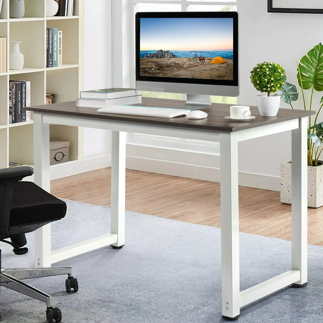 Ktaxon Wood Computer Desk PC Laptop Study Table Workstation Home Office ...