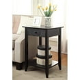 Ktaxon Wood Night Stand, Small Bedside Table with Drawers for Bedroom ...
