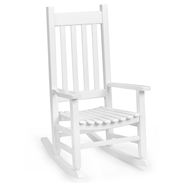 Ktaxon Wooden Child's Rocking Chair,Small Wooden Rocker with High ...