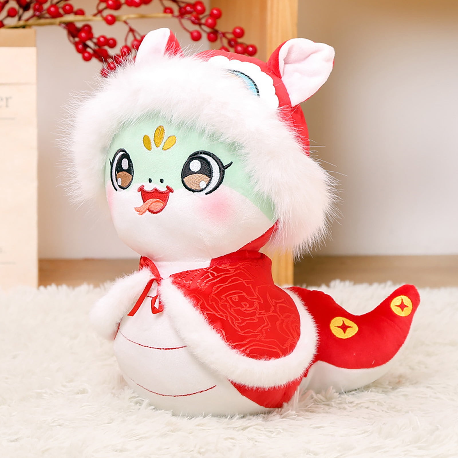 Kteer_toys The Snake Stuffed Animal, Chinese Zodiacs Snake Plush,The ...