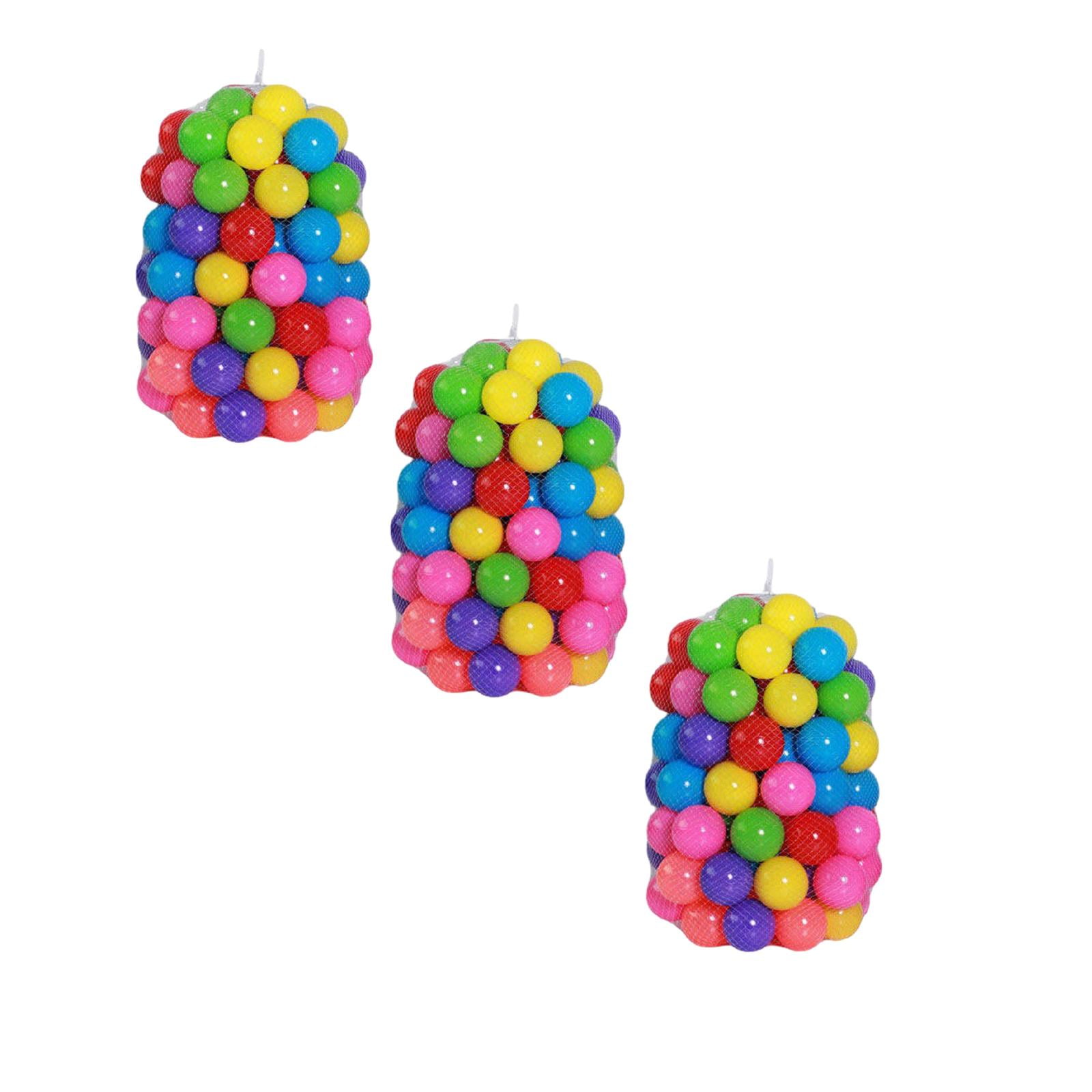 Kteeres_toys 300 pcs Balls for Ball Tent, BPA Free Colorful Plastic ...