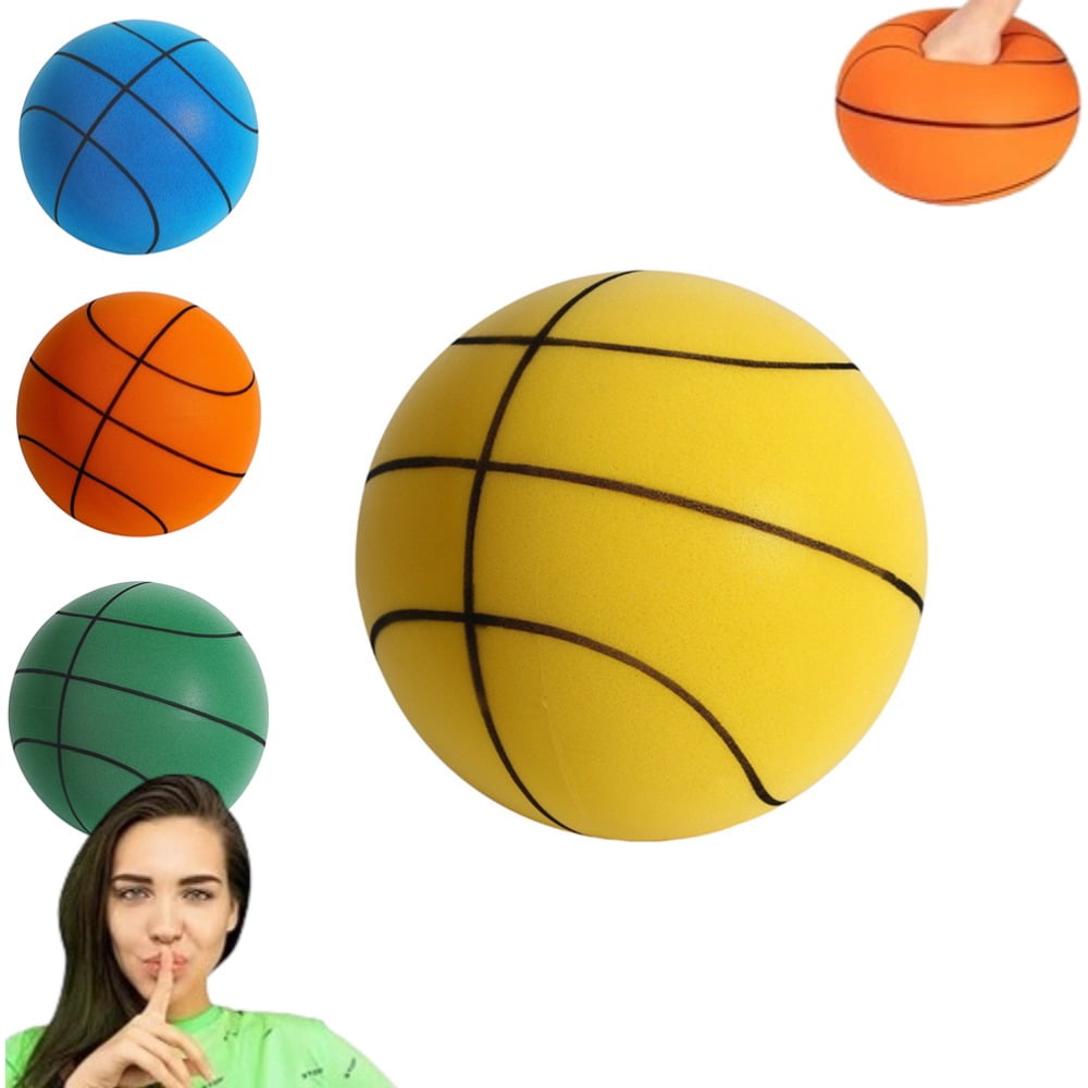 Ktlvex 2024 Upgrade Silent Basketball - Indoor Foam Ball, Uncoated High ...