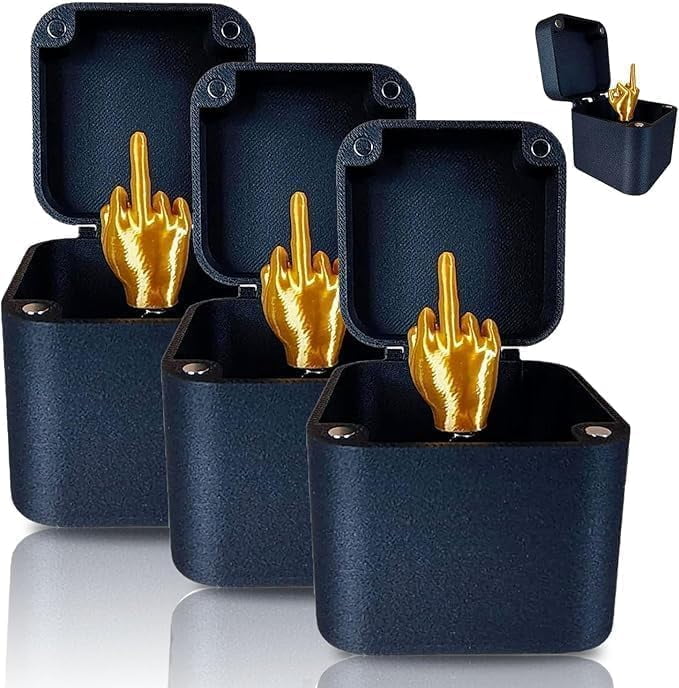 Ktlvex Bring Humor to Your Home: Middle-Finger Gift Box with Pop-Up ...
