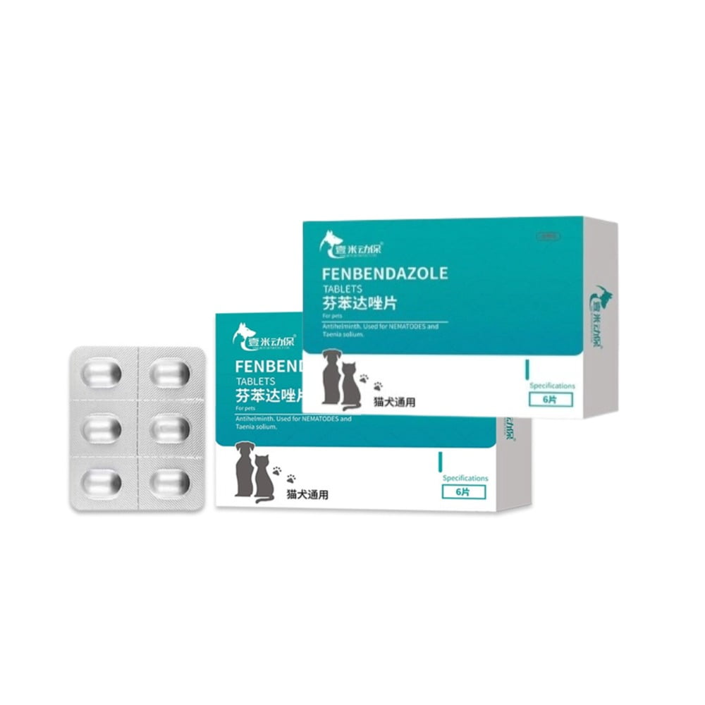 Ktlvex Canine Dewormer, Dewormer for Dogs Cat Dewormer Tablets 6 ...