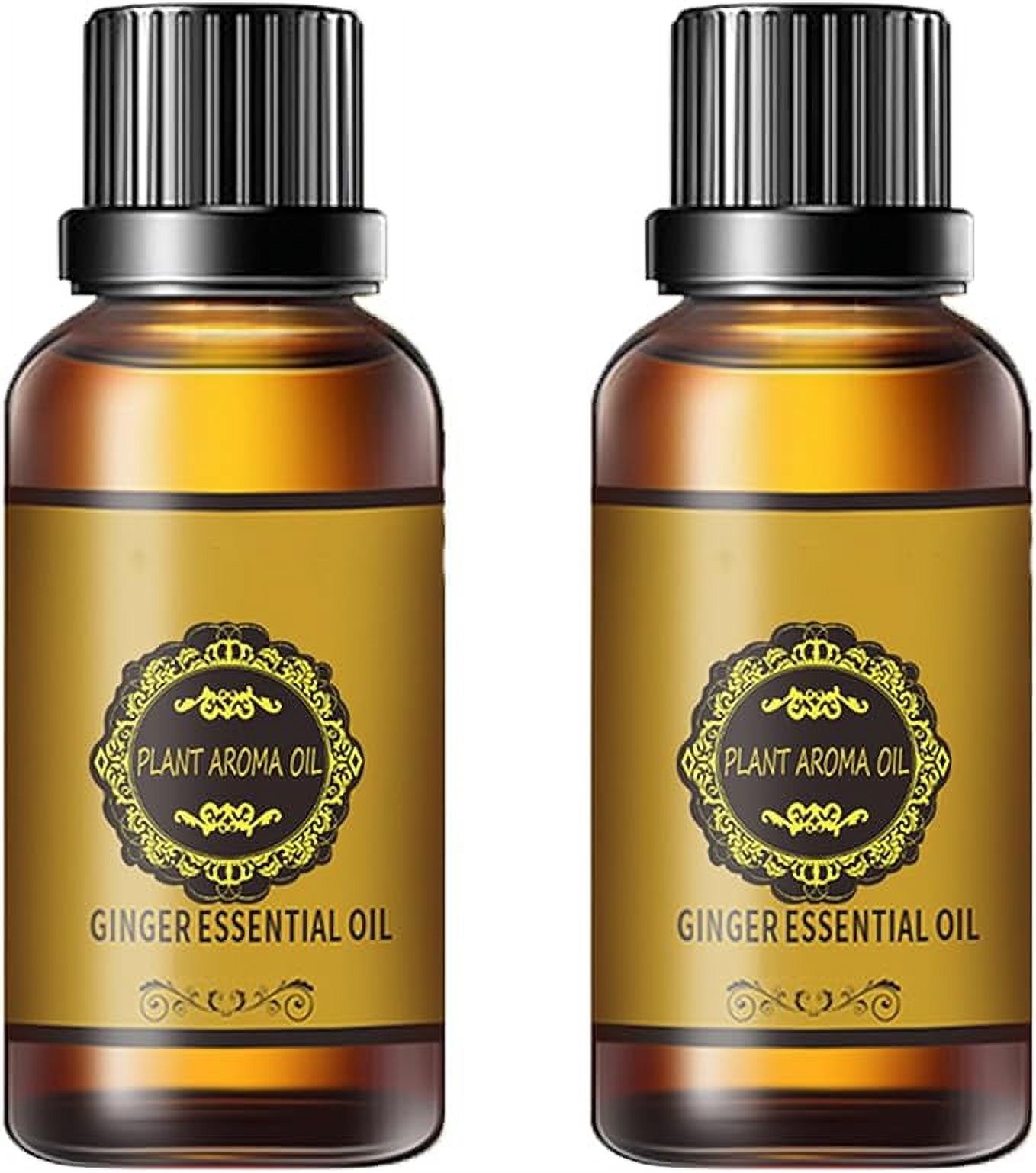 Ktlvex Organic Belly Drainage Ginger Oil - Natural Massage Oil to Shape ...