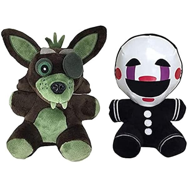 Ktveih Phantom Foxy and Puppet Plush Toy Set Stuffed Animal Doll Fan ...