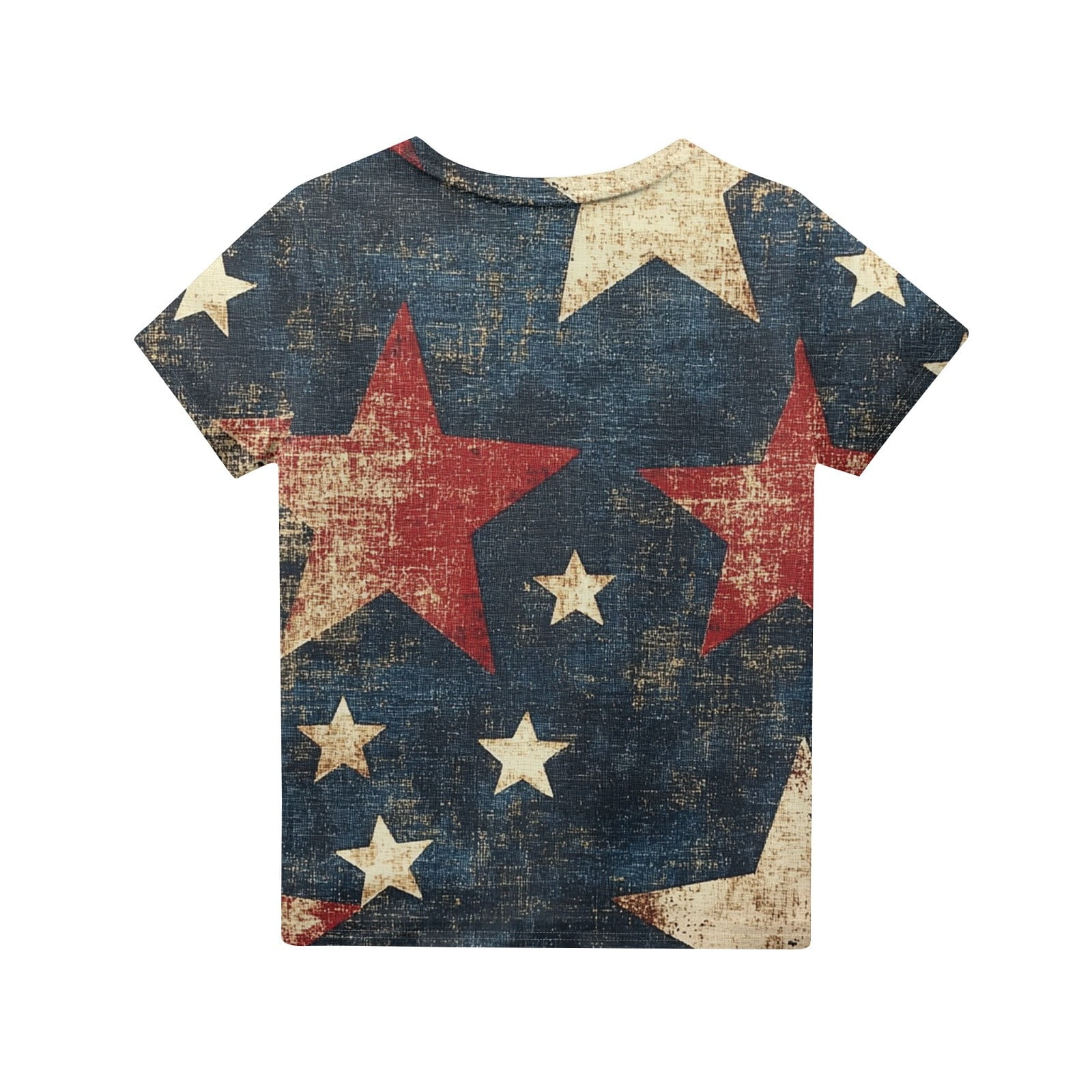 Ktyne Girls Fourth Of July Shirts Short Sleeve Usa Flag T Shirt ...