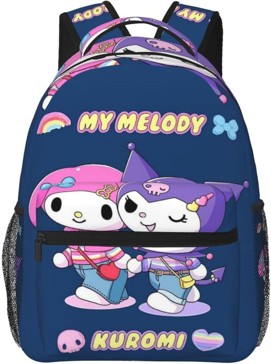 Ku Romi And My Melody Bunny Backpack Cute Backpack Cartoon Backpack ...