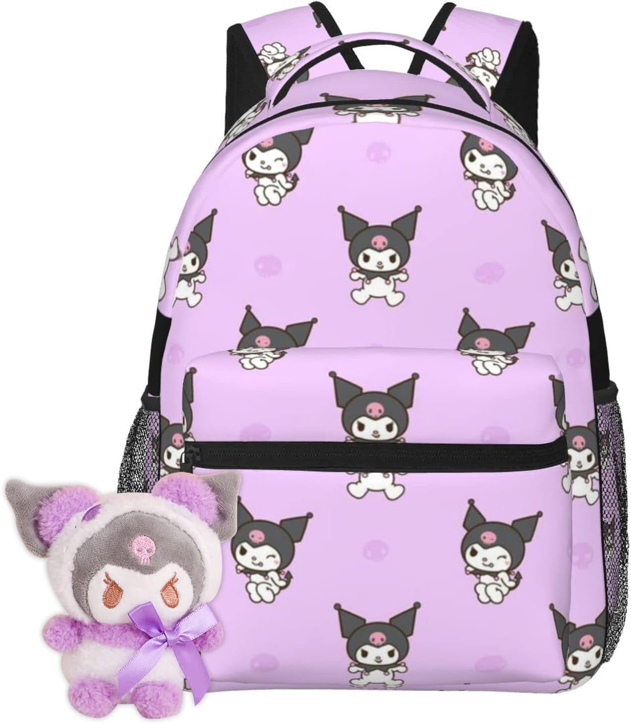 Ku Romi Backpack Japanese Anime Laptop Bag Casual Light weight Travel ...