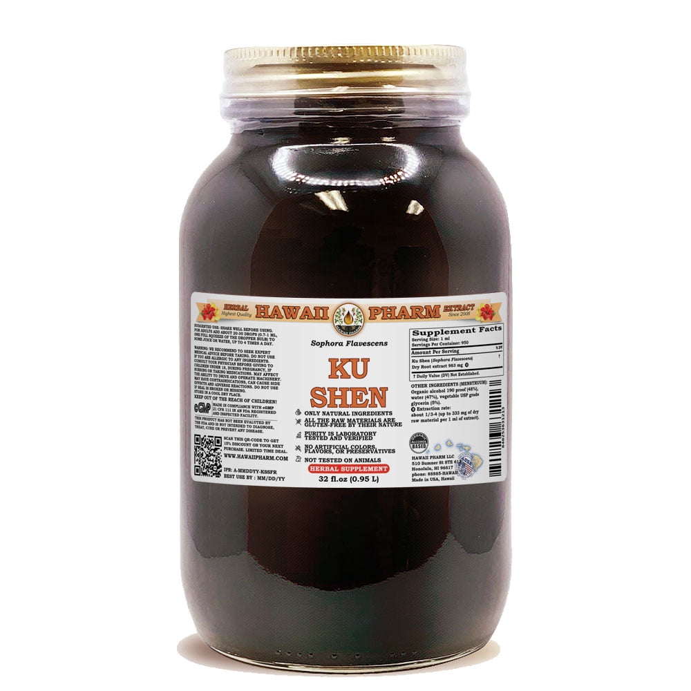 Ku Shen (Sophora Flavescens) Dry Root Liquid Extract. Expertly ...