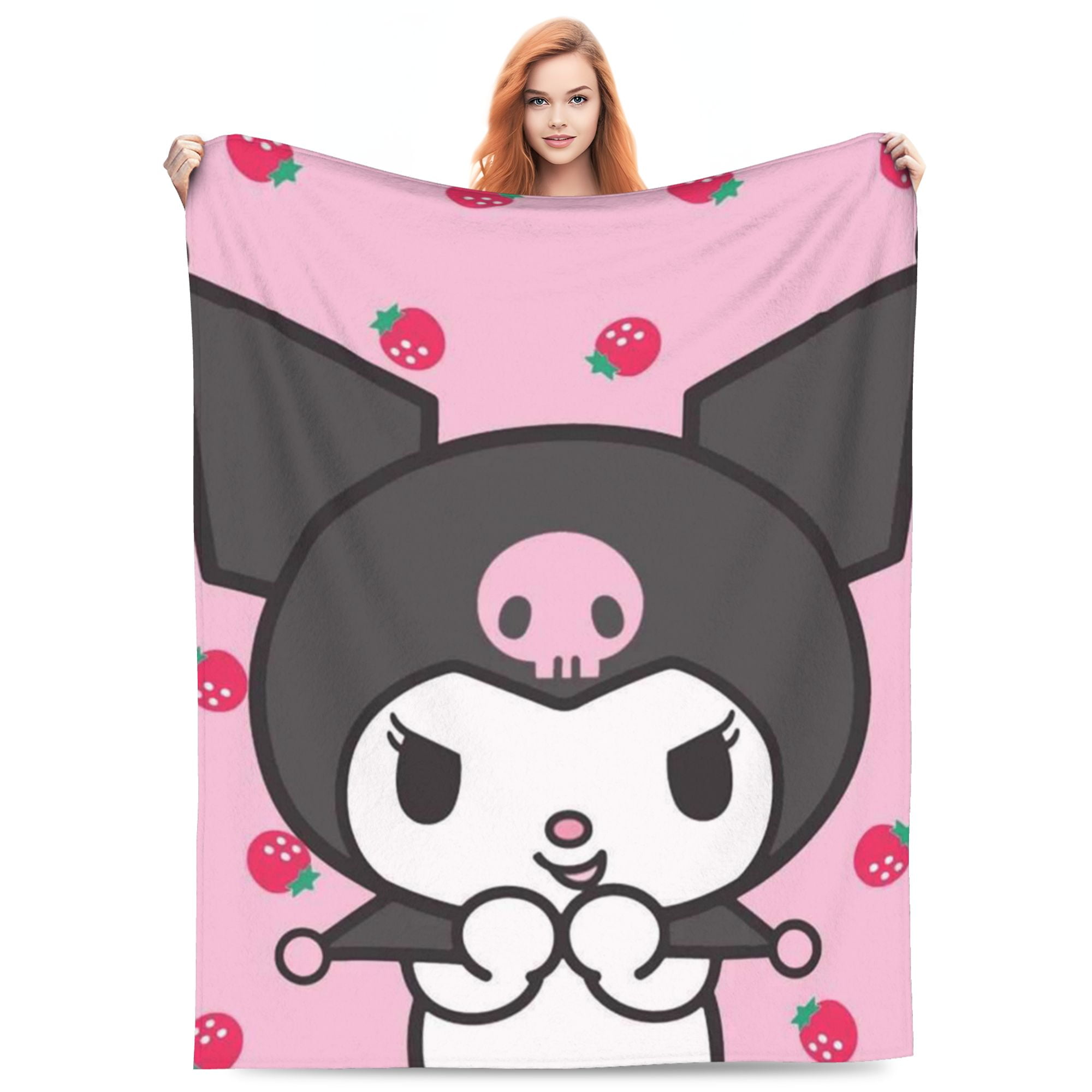 Ku-ro-mi Blanket Lightweight Throw Blanket Flannel Fleece Microfiber ...