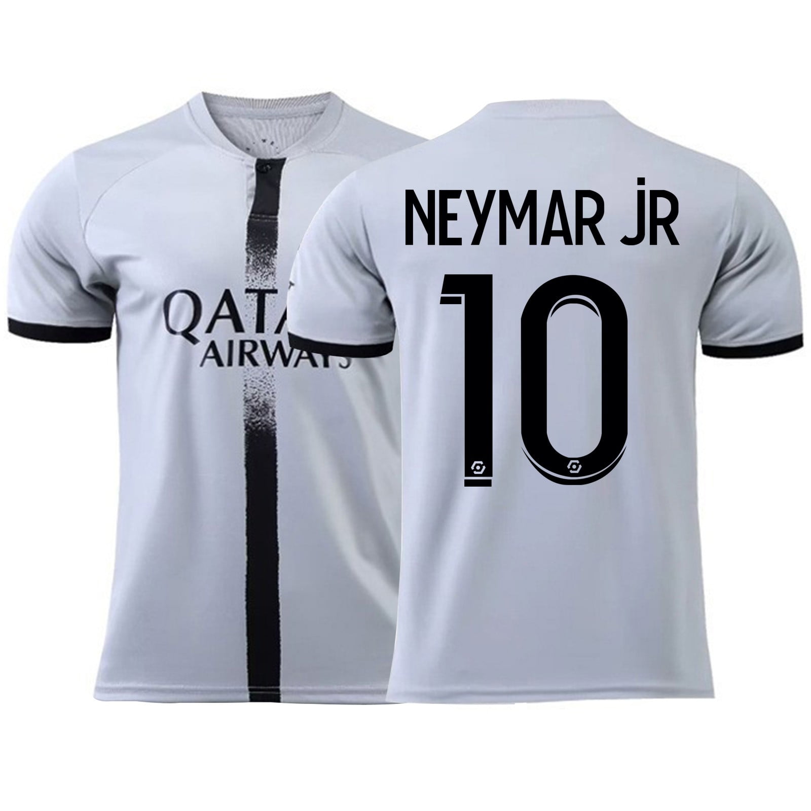 KuLvXin 2223 French FC Away Game Soccer Jersey, #10 NEYMAR Soccer Jersey, Adult Training Tops ...