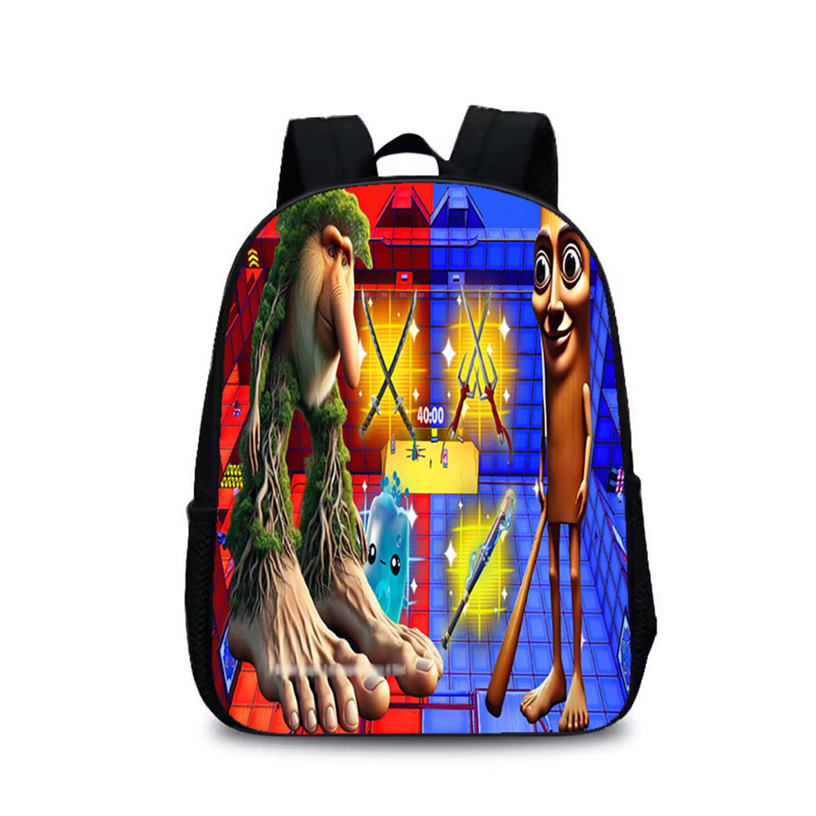 Kuaaa 13.8 INCH Italian Brainrot AI Italian Animals Backpack Waterproof ...