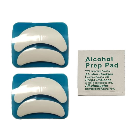 Kuahy 2Set Mouse Feet Mouse Skates Stickers Pad Rounded Glides Curved ...