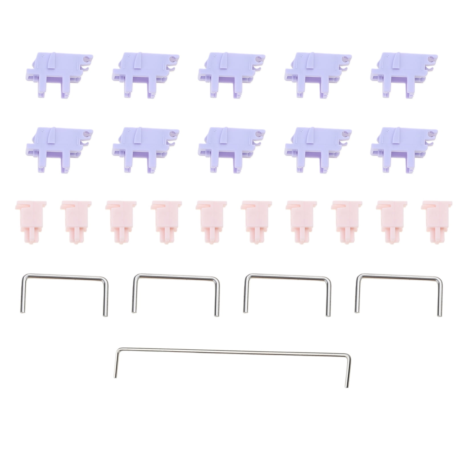 Kuahy Mechanical Keyboard Stabilizers Set For 61//104/108 Layout ...