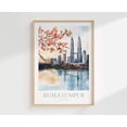Kuala Lumpur Malaysia Poster, Bedroom, Office, Home, Gallery Wall And ...
