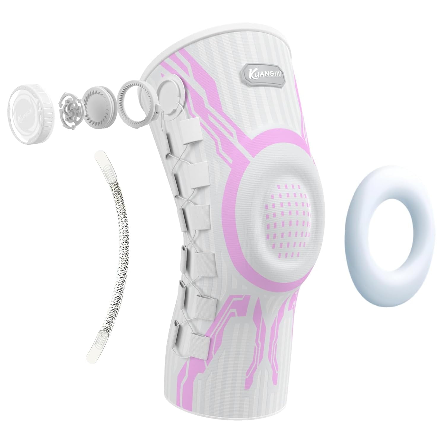 Kuangmi Adjustable Knee Joint Bracket with Patented Knob - Spring ...