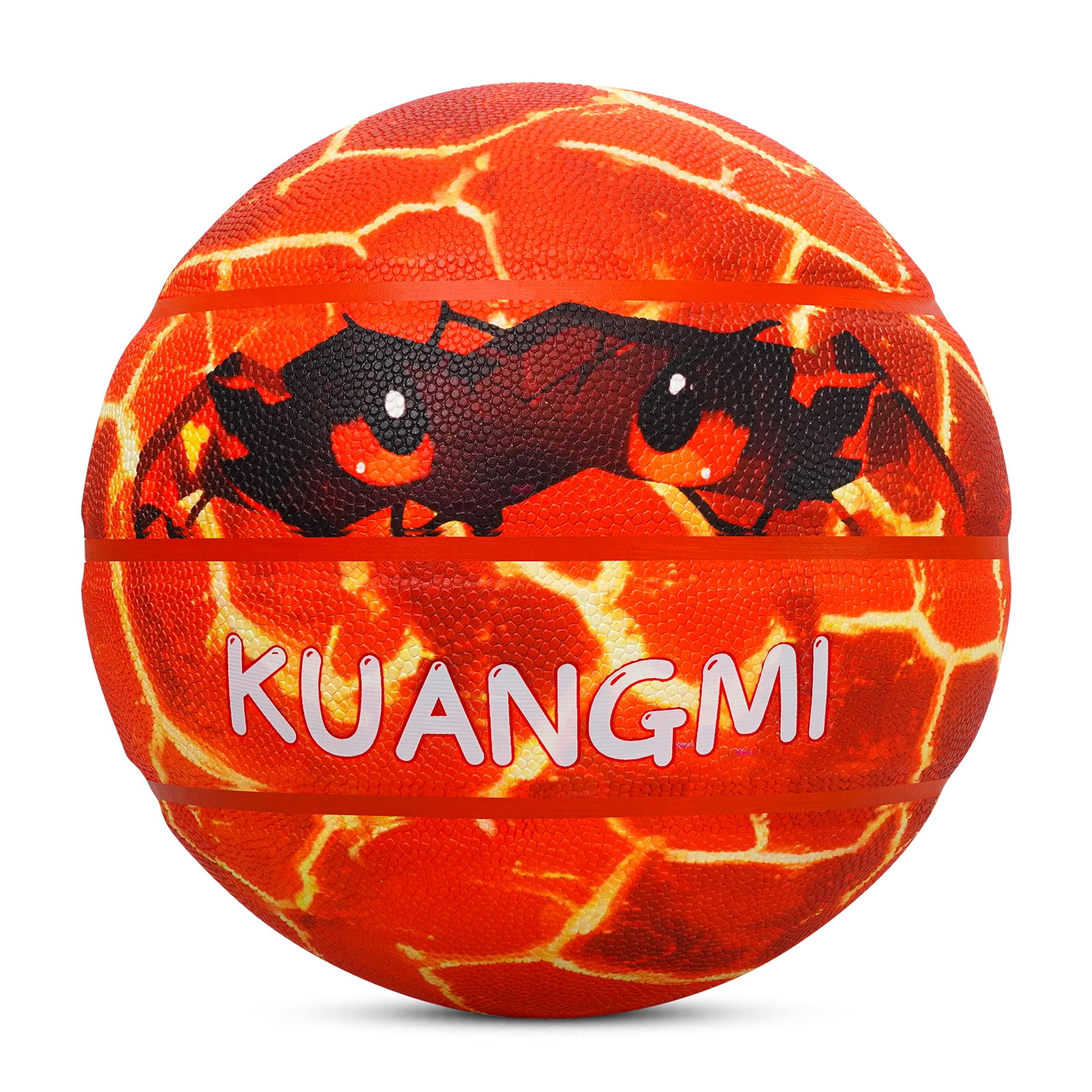 Kuangmi No.7 Basketball (29.5 Inches) - Lava Dragon Egg PU Ball ...