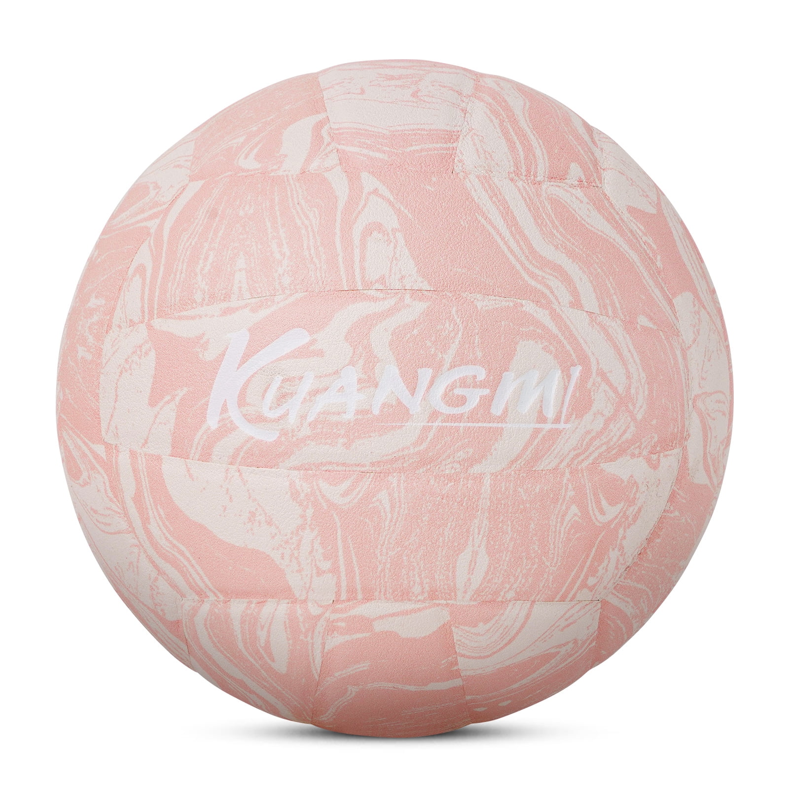 Kuangmi Pink Premium Soft Touch Volleyball - Official Size 5 for Indoor ...