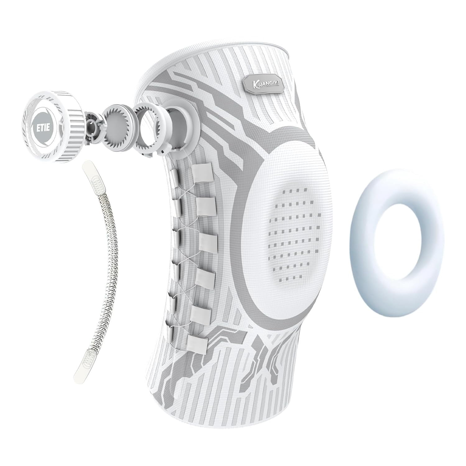 Kuangmi Smart Knob Knee Brace with Patella Gel Pad and Lateral ...