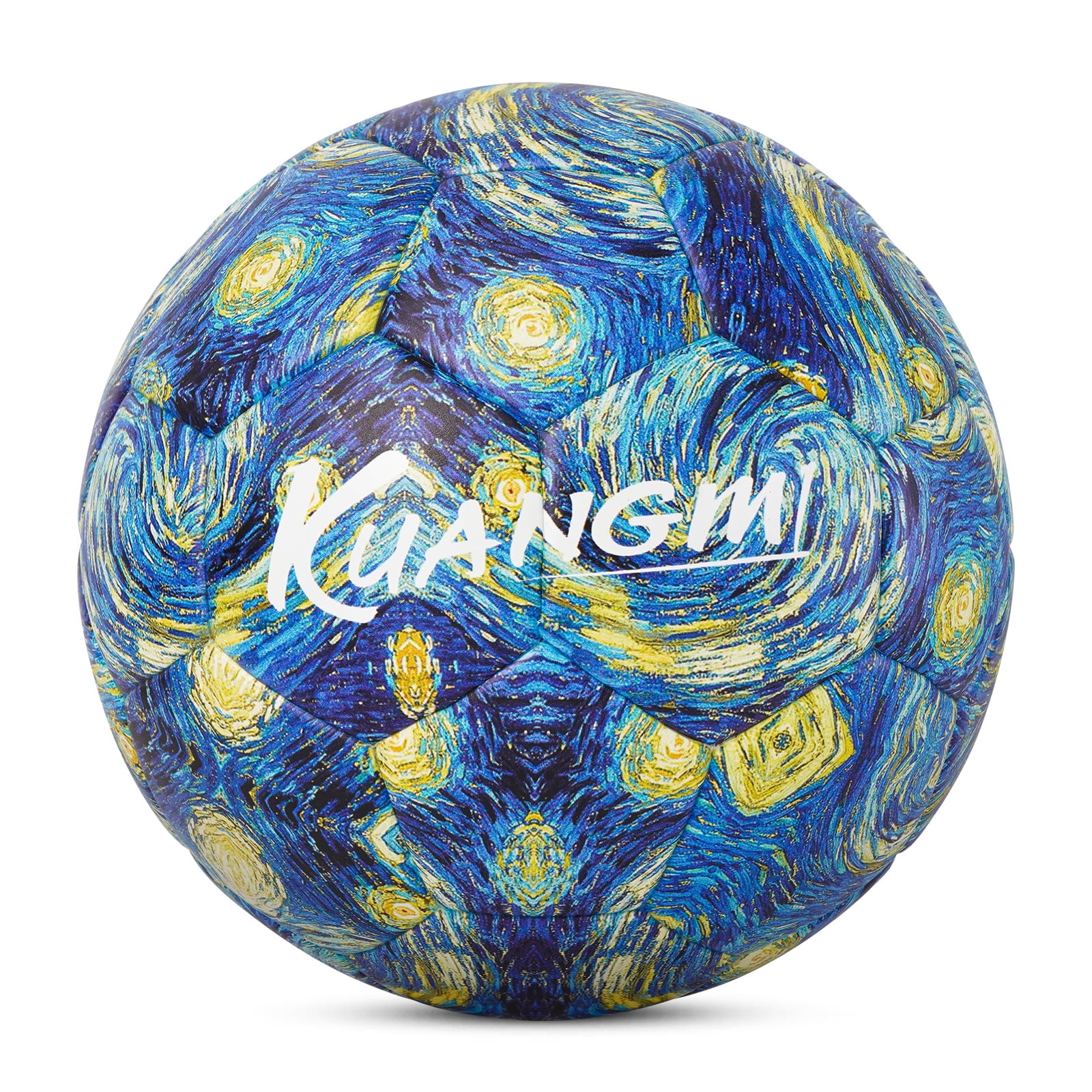 Kuangmi Starry Sky Football, Official Size 5 Standard Ball, Youth And ...