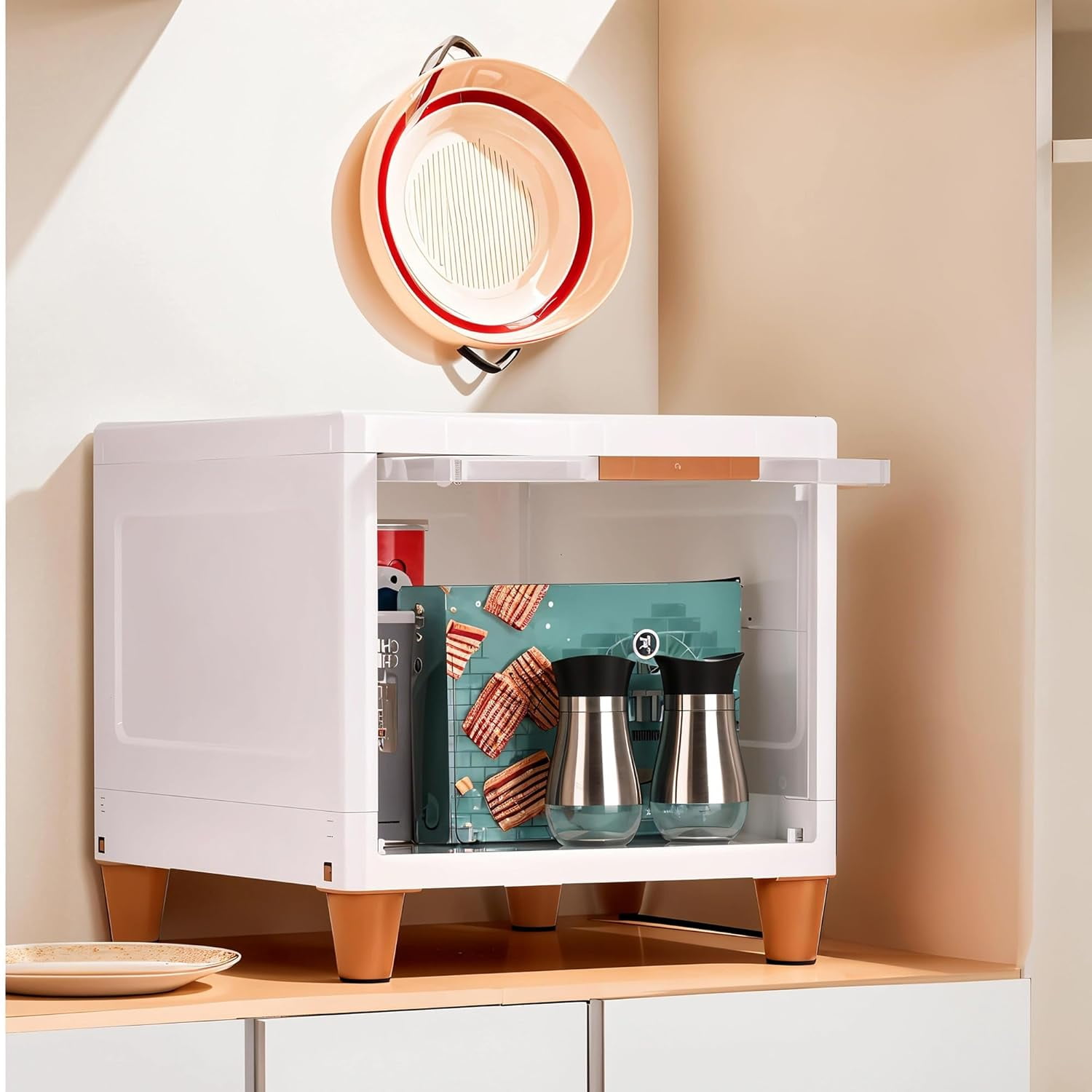 Kuber Industries 1 Unit Modular Cabinet Storage Organizer Foldable Kids ...