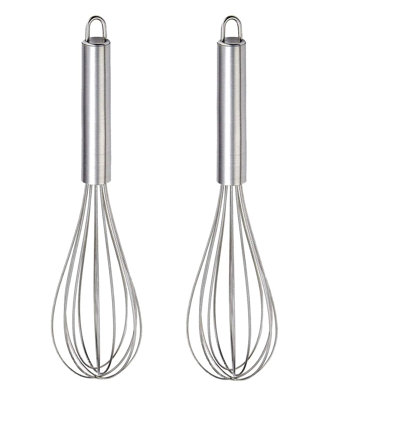 Kuber Industries 2 Pieces Stainless Steel Hand Blender Mixer Froth ...