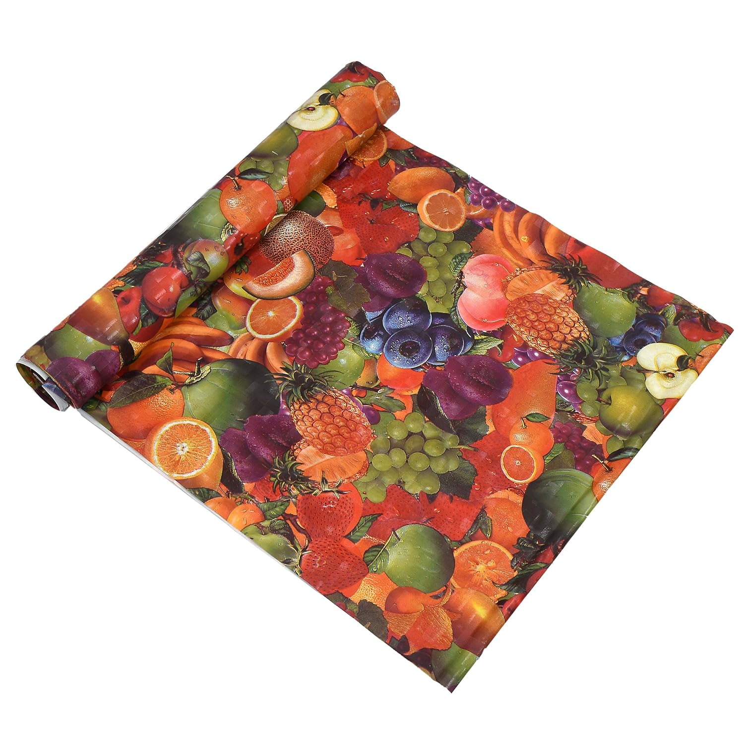 Kuber Industries 3D Fruits Design PVC Wardrobe Kitchen Drawer Cupboard ...