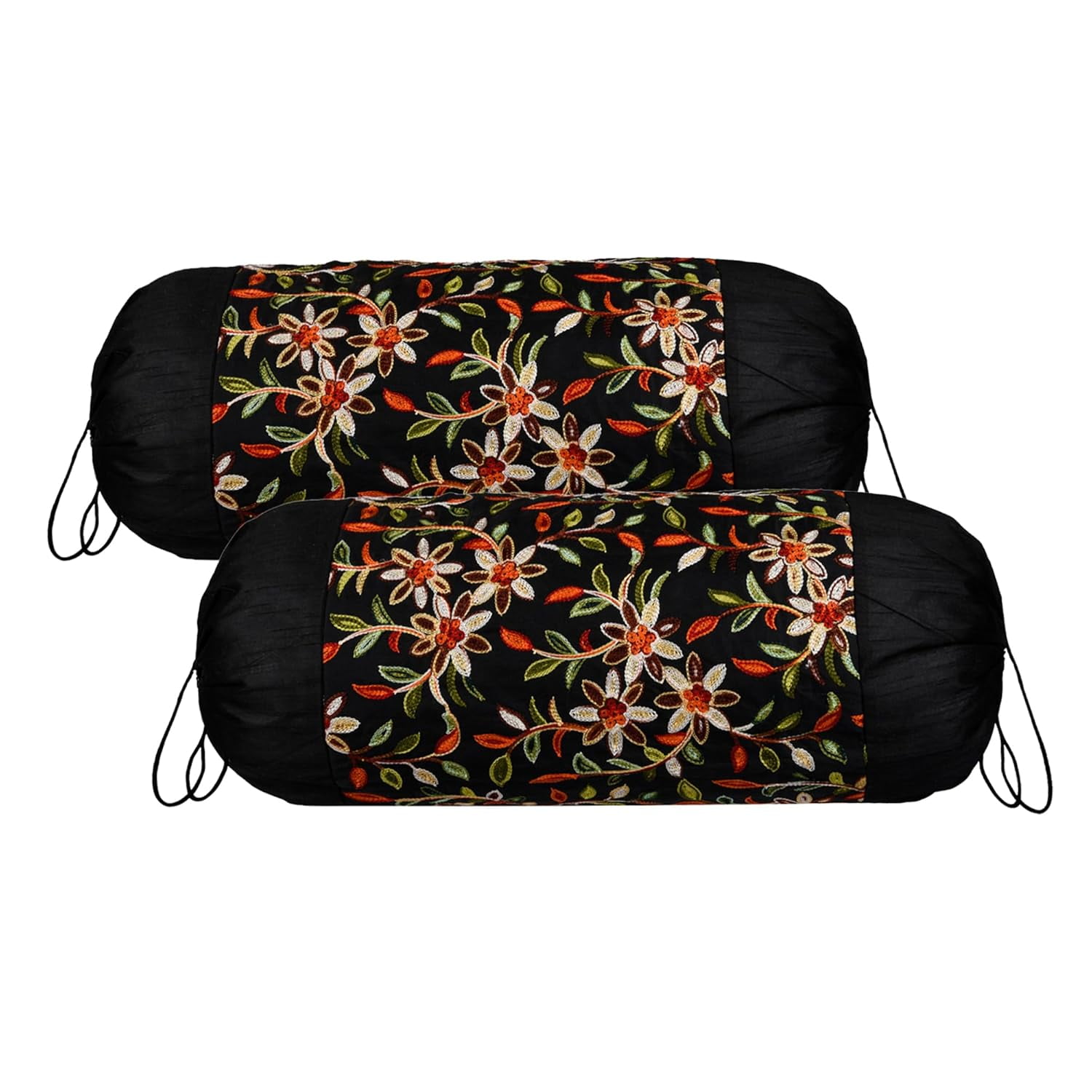 Kuber Industries Bolster Covers Polyester Bolster Cover Set Diwan ...